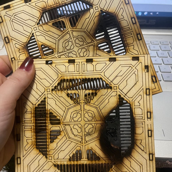 Ruined Cathedral Terrain File (type 2), Laser Cut Files, SVG, Ai, Pdf ...