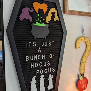 Witches Brew, Witches Cauldron, Halloween Letterboard, Halloween Letter ...