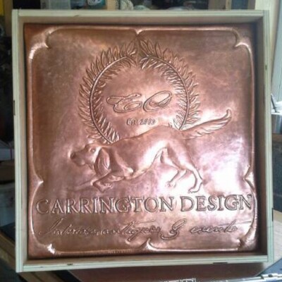 Custom Hand Hammered Copper Sign Brew Pub Sign - Etsy