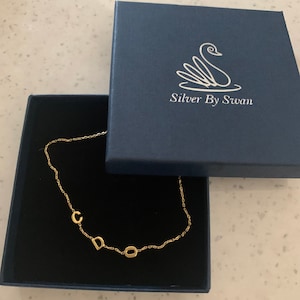 Kate Middleton Monogram Necklace Initial Necklace Disc | Etsy