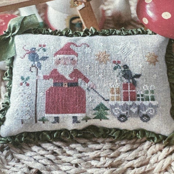 Counted Cross Stitch Pattern, for the Love of Stitching, Pincushion ...