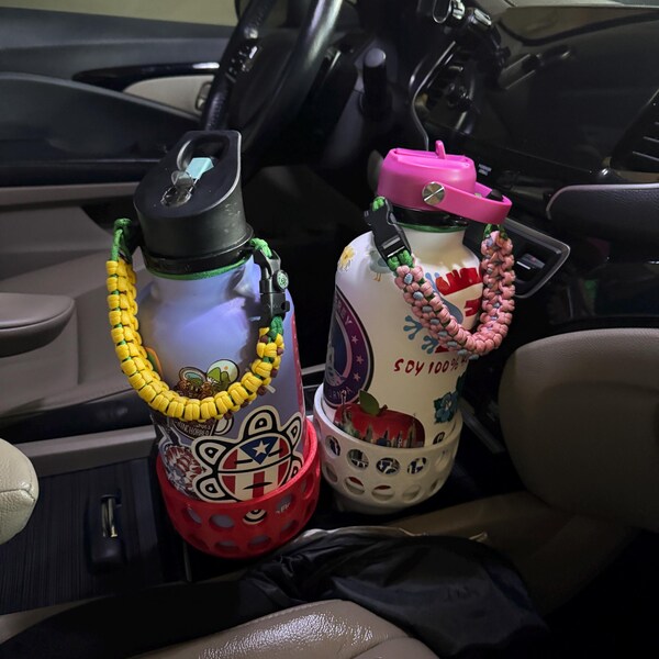 Hydro Flask Car Cup Holder Adapter 3D Printed Fits 32oz. & 40oz Hydro ...