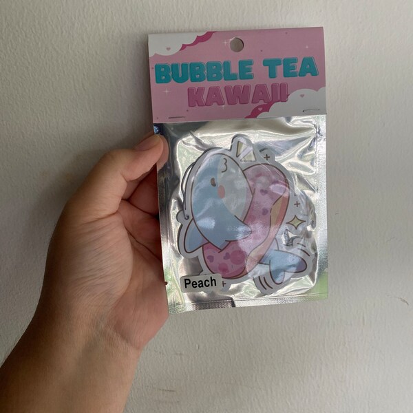 5 Pack Variety Bubble Tea Kawaii Air Freshies - Kawaii Car Air ...