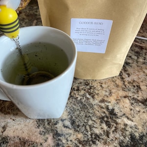 Goddess Blend Herbal Tea - Etsy