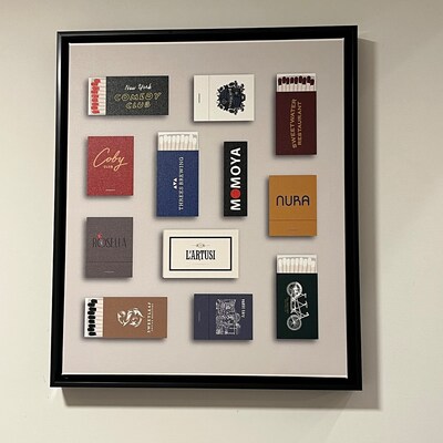 Custom Matchbook Print Personalized Vintage Matchbox Collage ...