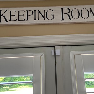 Handmade "keeping Room" Wood Sign, Distressed or Fully Painted Finish ...