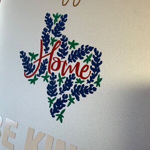 Texas Decal | Bluebonnet Decal | Home Decal | Car Window Decal | Texas ...