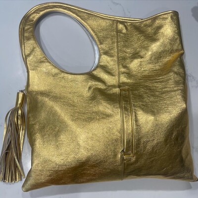 Oversized Clutch Purse Black Leather Handbags For Women Fold Over