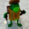 Poseable Frog Doll- Digital FILES and Video Tutorial - Needle Felt ...