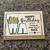 Succulent Teacher Appreciation Gift Card Holder Thank You - Etsy