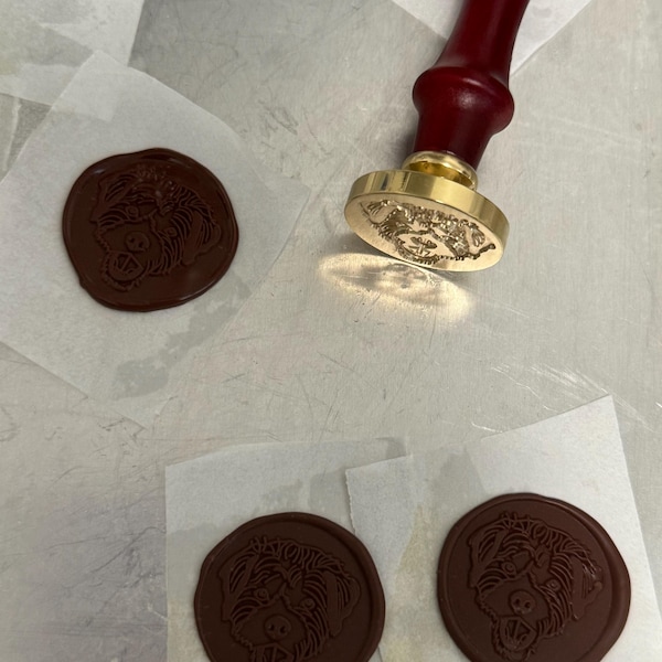 Custom Chocolate Stamps With Your Logo or Text, Personalized Chocolate ...