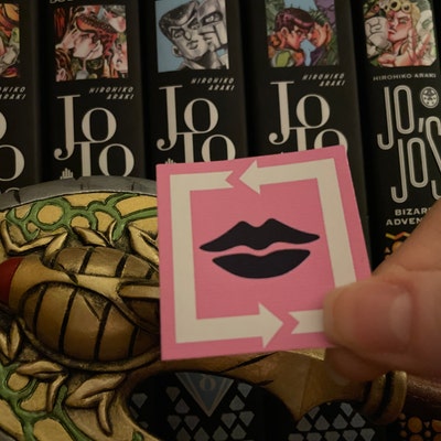 Kiss Sticker Ermes Costello - Etsy