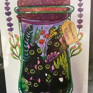 Happiness Potion Art Print - Etsy