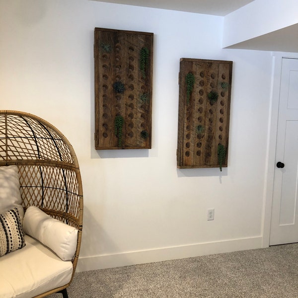 Riddling Rack Wall Planter - Etsy