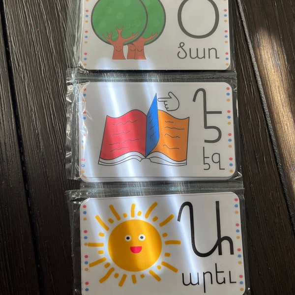 Western Armenian Alphabet Flash Cards (DIGITAL DOWNLOAD) - Etsy