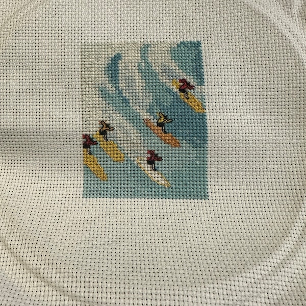 Hawaii Mini Cross Stitch, PDF Pattern, Travel Cross Stitch Pattern ...