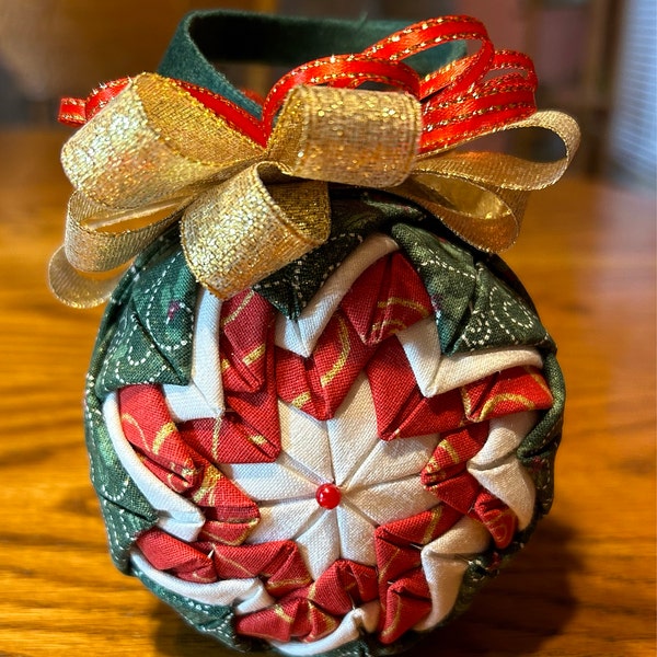 TUTORIAL Pdf File, Dancing Swirl Pattern, No Sew Quilted Ornament, Step ...