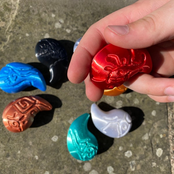Zelda: Tears of the Kingdom - All 8 Secret Stones 3D Print - Etsy