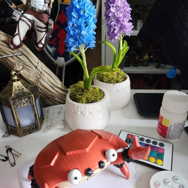 Fragrant Peas Set 7 Flowers of Polymer Clay-cold Porcelain-real Touch ...