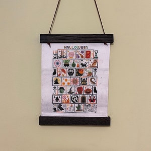Tapestry Frame Hanging Magnetic Wood Hanger Frames for Scarf or Fabric ...