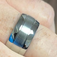 Heat Treated/colored Titanium Ring, 6mm Width, US 'big' Size 6.25 ...