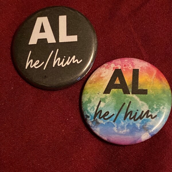 Proud Parent, Proud Mom, Proud Dad Buttons, LGBTQ+ Rainbow 1.25 in and ...