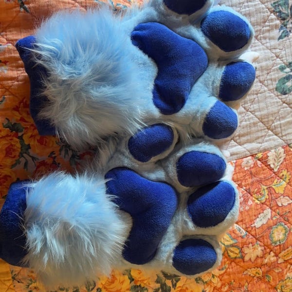 CUSTOM FURSUIT PAWS - Etsy