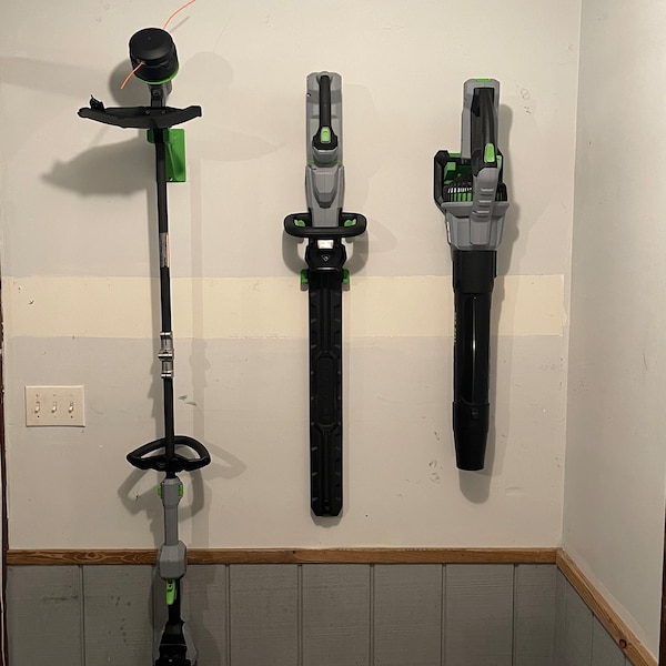 3D Printed Wall Mounted Bracket for EGO 56V Batteries Standard Mount ...