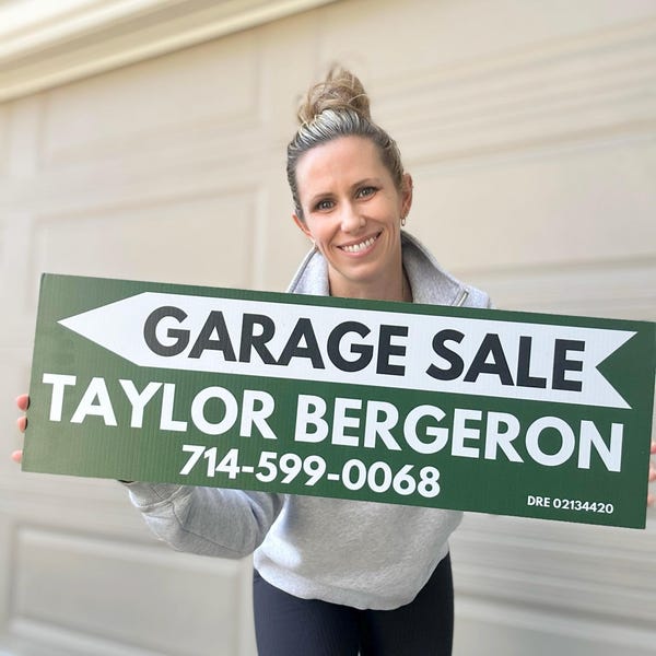 48 Custom Yard Signs - FAST! - Etsy