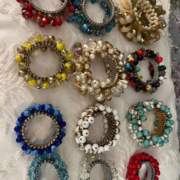 Vintage "star" Oval Marbled Green Bakelite Earrings - Etsy