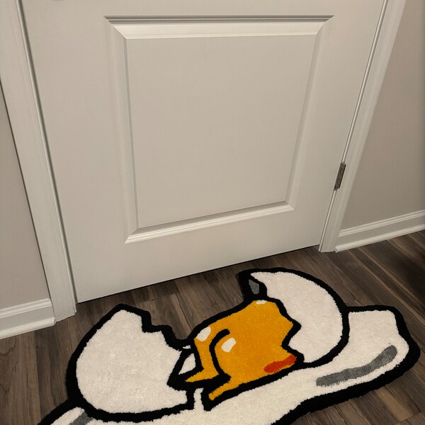 Cute Frog Tufted Rug, Cute Hand Tufted Rug, Aesthetic Hand Tuft Rug ...