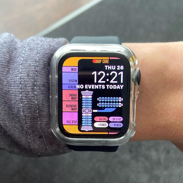 ANIMATED Sci-fi Inspired Apple Watch Face by Valo Creations | Perfect ...