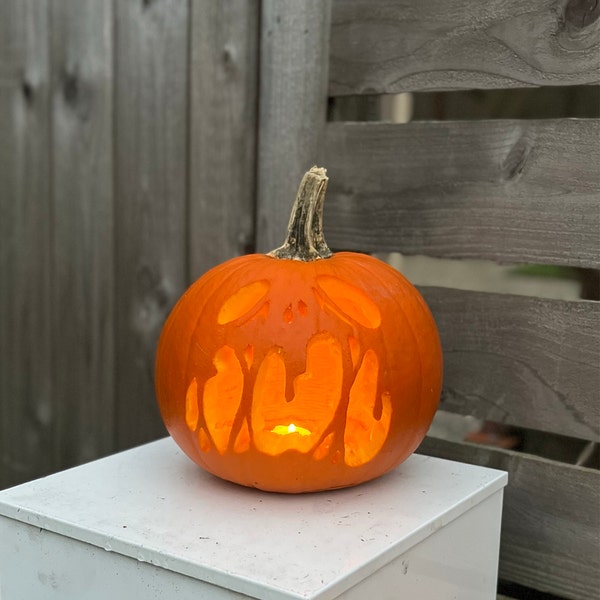 Donald Trump Pumpkin Carving Patterns for Halloween // Trump 2024 Jack ...