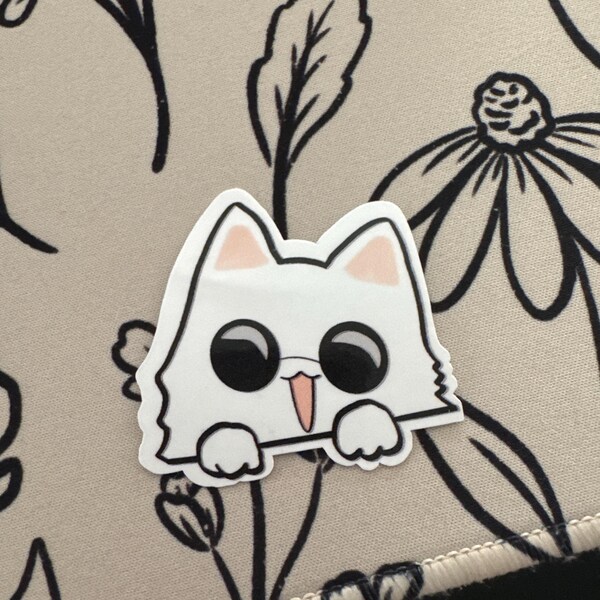 Cat Gojo Meme Satoru Sticker - Etsy