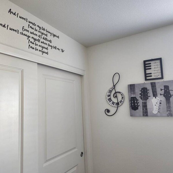 Motivation Word Wall Decal for Business, Custom Wall Mural for Office ...