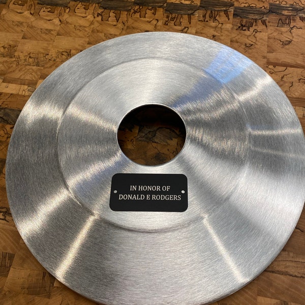 Personalized Metal Plaque, Custom Engraved Metal Outdoor Tag, 3 X 1.50 ...