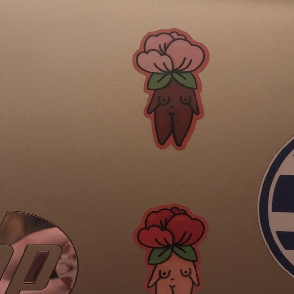 Flower Child Feminist Stickers- Vinyl Stickers Waterproof Laptop ...