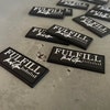 Custom Vinyl Badges.silicon Label.rubber Badges.sew on Badges.iron on ...