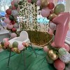 DIY Large 55 Safari Birthday Balloon Sculpture, Sage Green and Dusky ...