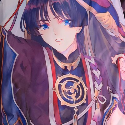 Scaramouche Body Piillow Cover Genshin Impact Dakimakura Male Daki - Etsy