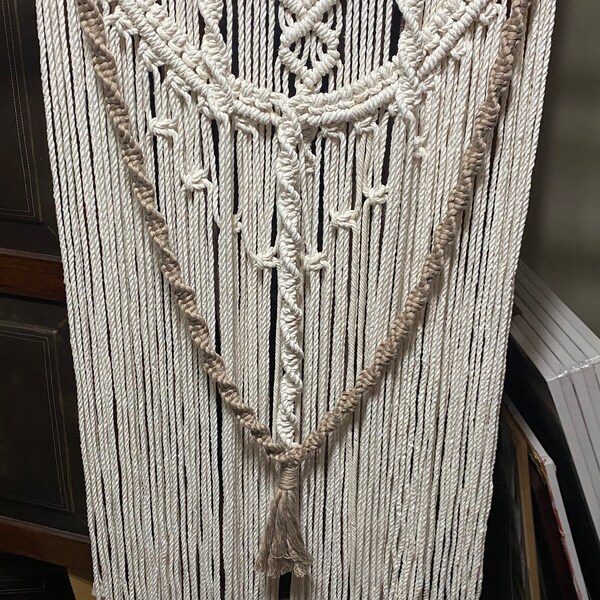 Macrame PATTERN - Written PDF and Knot Guide, Diy Macrame Wall Hanging ...