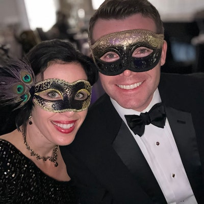 Masquerade Party Black and Gold Masquerade Mask, Mens Masquerade Mask ...