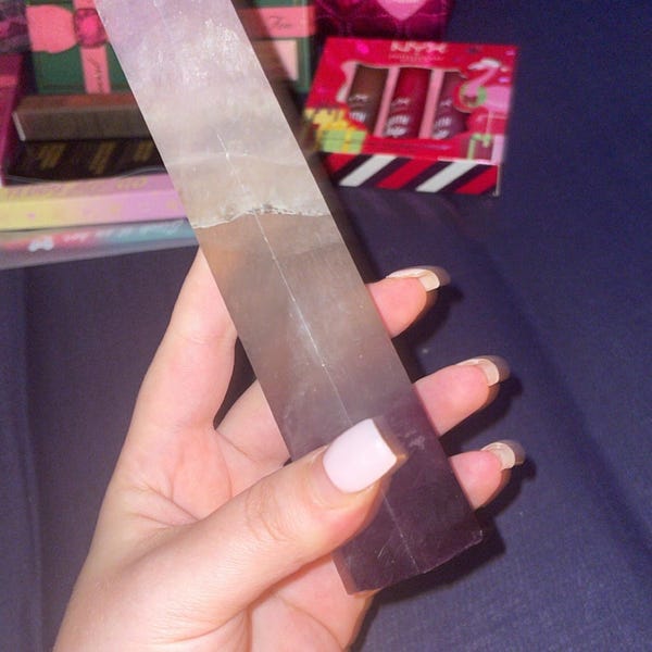 Rose Quartz Towers, Healing Crystals, Polished Pink Crystal Towers ...