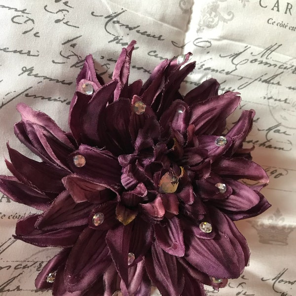 Gold Faceted Crystal Berry Spray Wedding Floral, Holiday Floral First ...