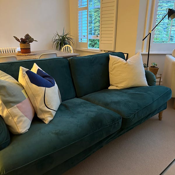 Stocksund 3 Seat Sofa Cover (199cm Full Width ), Ikea Stocksund Sofa ...