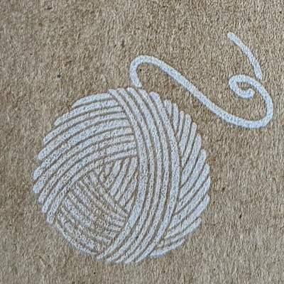 Yarn Stamp, Knitting Stamp, Crochet Stamp, Thread Stamp, Sewing Stamp ...