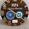 Navy Chief Custom Clocks 2 Foot - 15" Diameter Made to Order Free ...