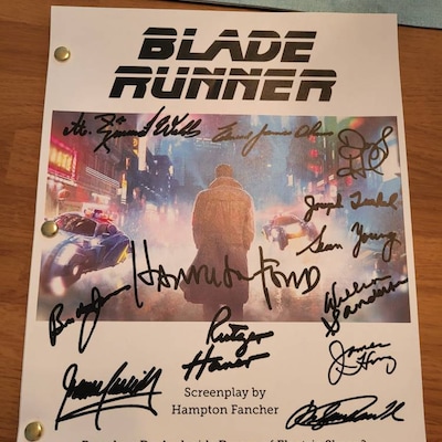 The Outsiders Movie Autographed Signed Movie Script Reprint Full ...