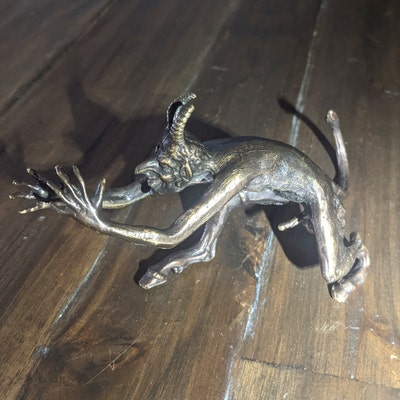 Devil Statue Bronze Devil Sculpture-devil Figurine-satan Statue-lucifer ...