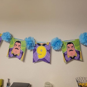 Hello Neighbor Lock and Key 3D Printed fan Inspired - Etsy